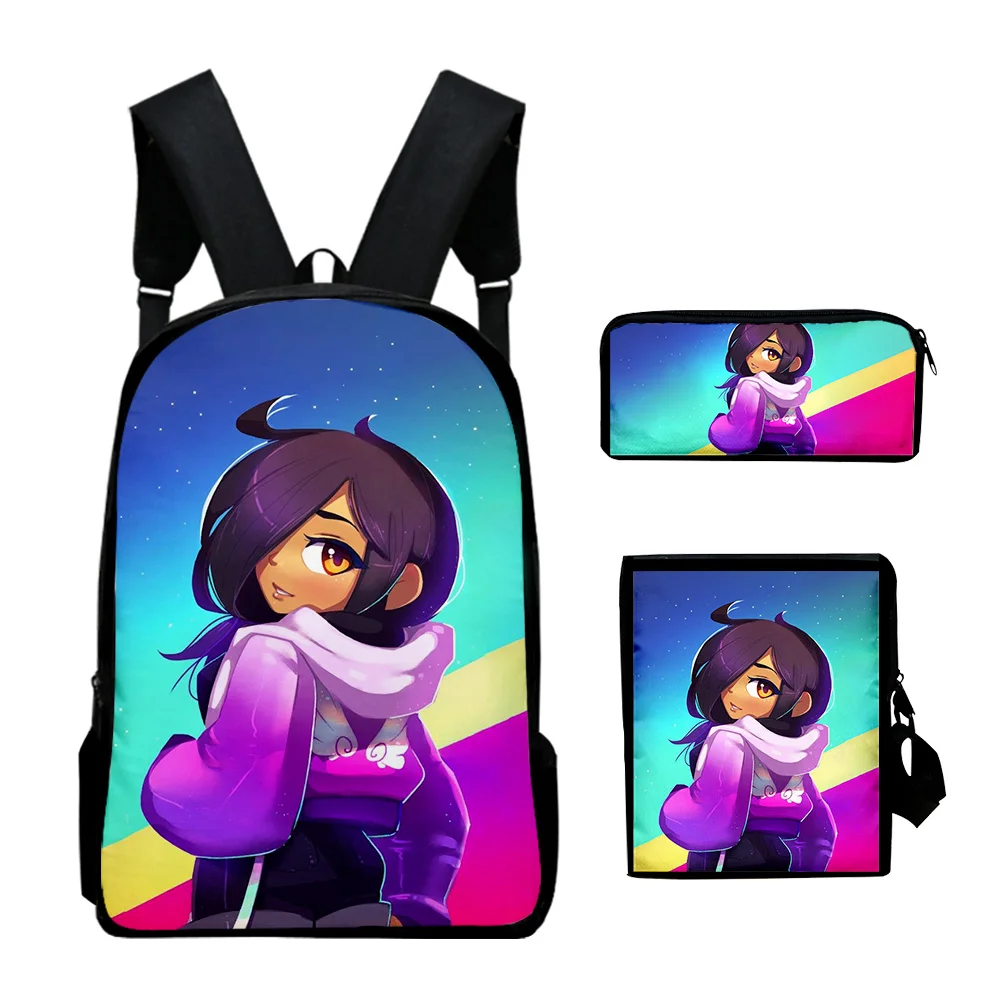 Aphmau Merch Backpack Set 3 Pieces Lightweight Youth School Bag 3d ...