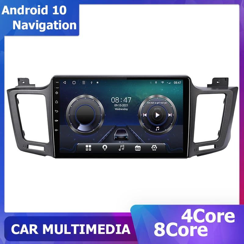 10 inch Android 11 GPS Navigation for Toyota RAV4 RAV 4 2013 2018 ...