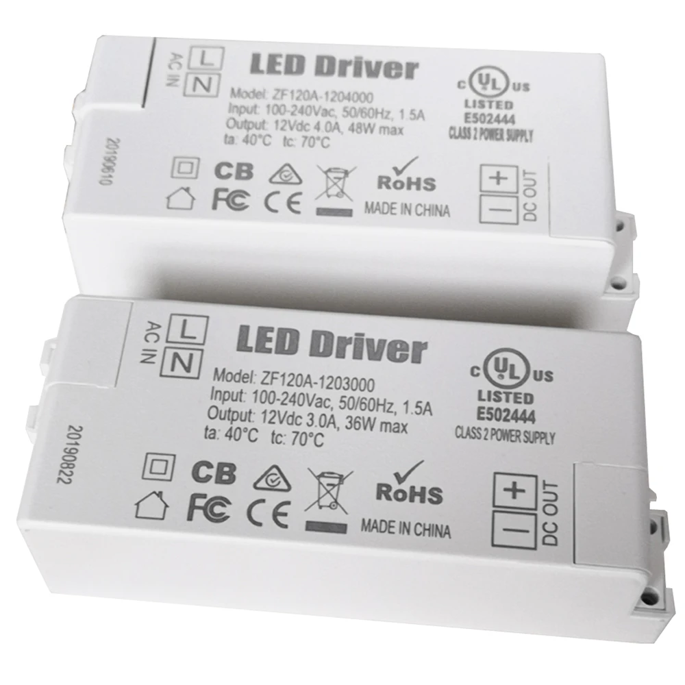 TLD LED Driver 240V ZF120A-1203000 ZF120A-1204000 ZF120A-1205000 12W ...