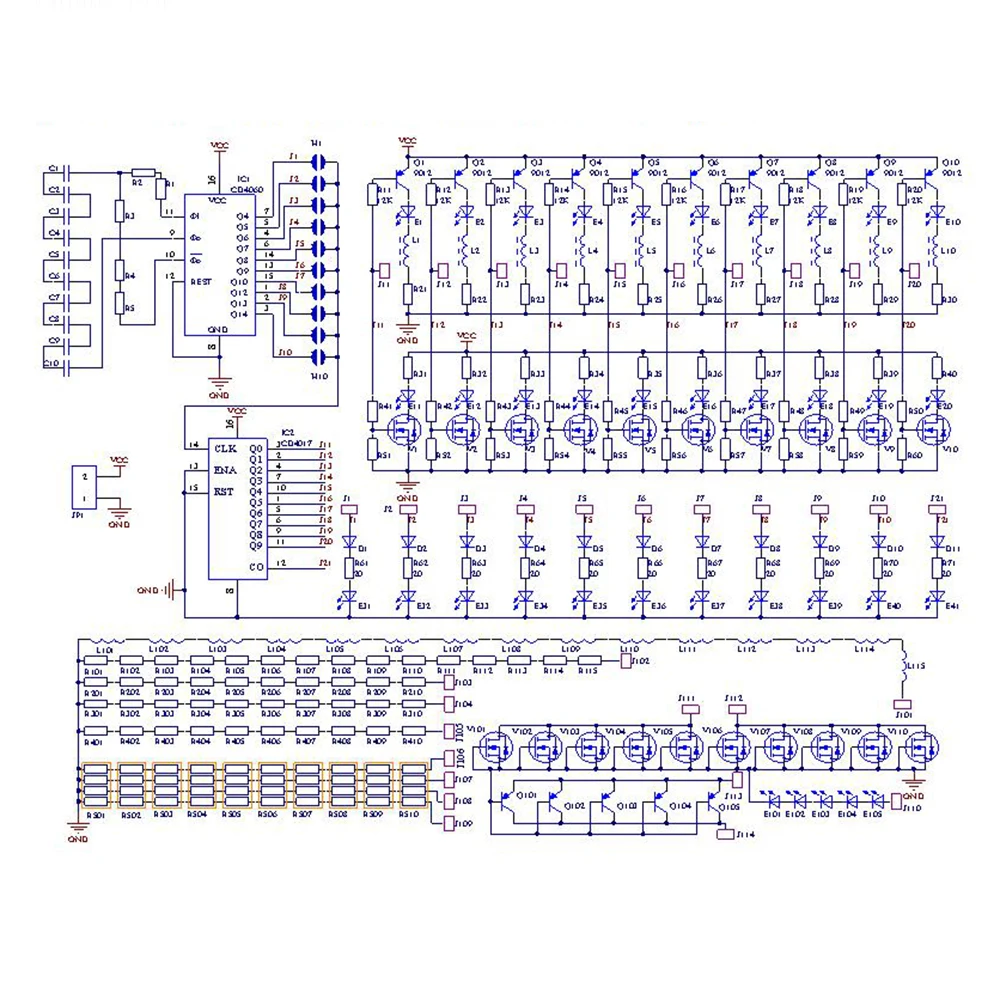 Electronic DIY Kit RGB LED Flashing Controller SMD Component Welding ...