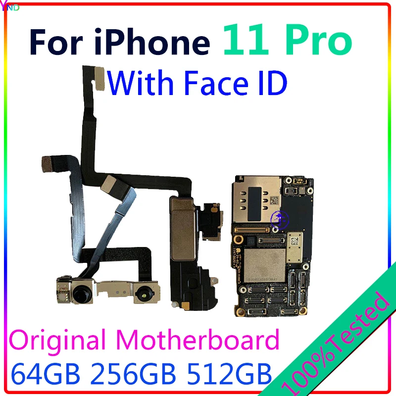 Original Logic board for iPhone 11 pro 64GB 256GB motherboard with chip ...