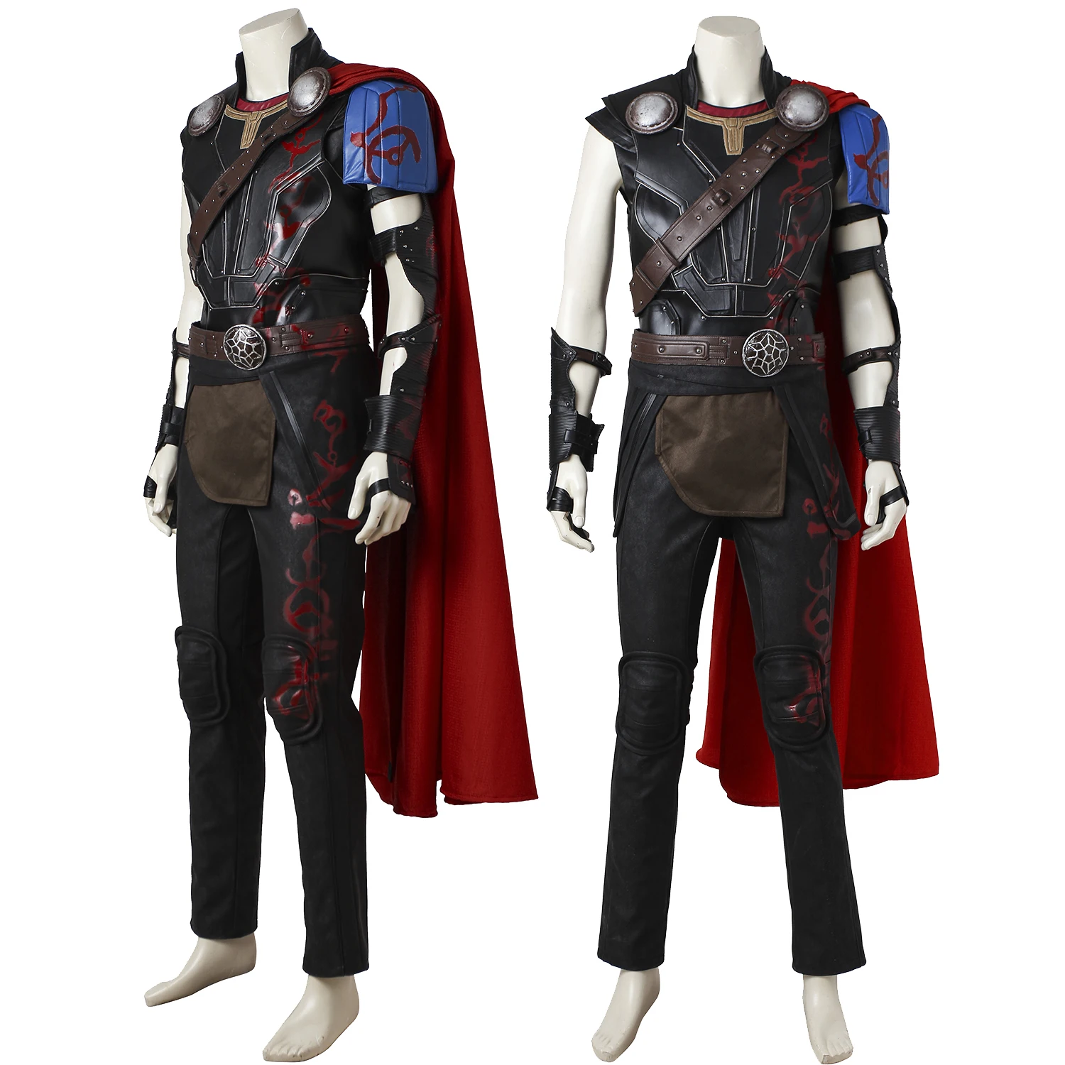 God Of Thunder 3 Ragnarok Cosplay Superhero Costume Odinson Battle ...