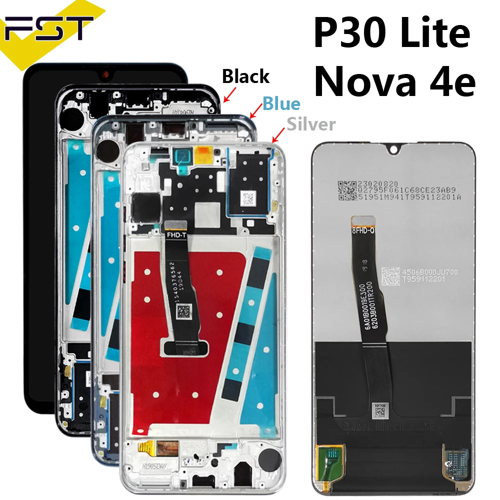 Original-LCD-With-Frame-For-HUAWEI-P30-Lite-LCD-Display-Screen-For ...