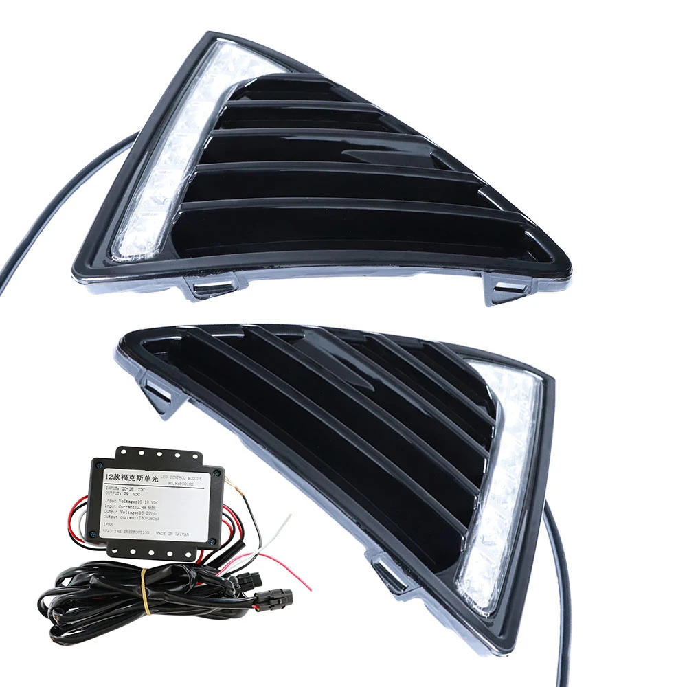 LED DRL For Ford Focus 3 for Ford Focus MK3 2012-2014 Daytime Running ...
