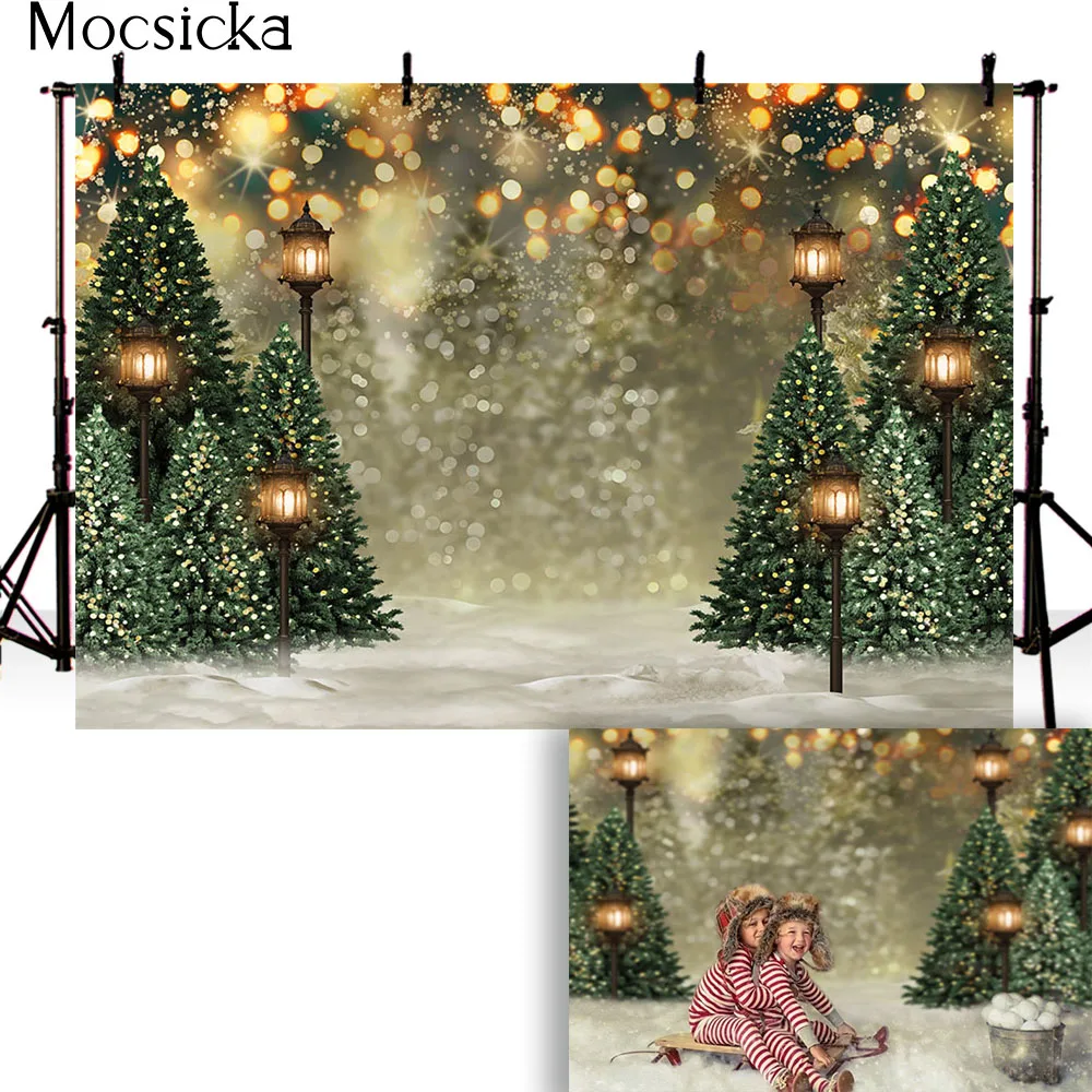 Christmas Tree Backdrops