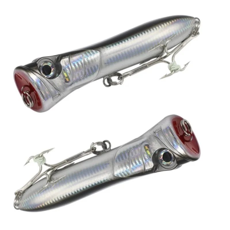 Popper de gran tamaño para pesca en barco, pez grande en superficie de ...