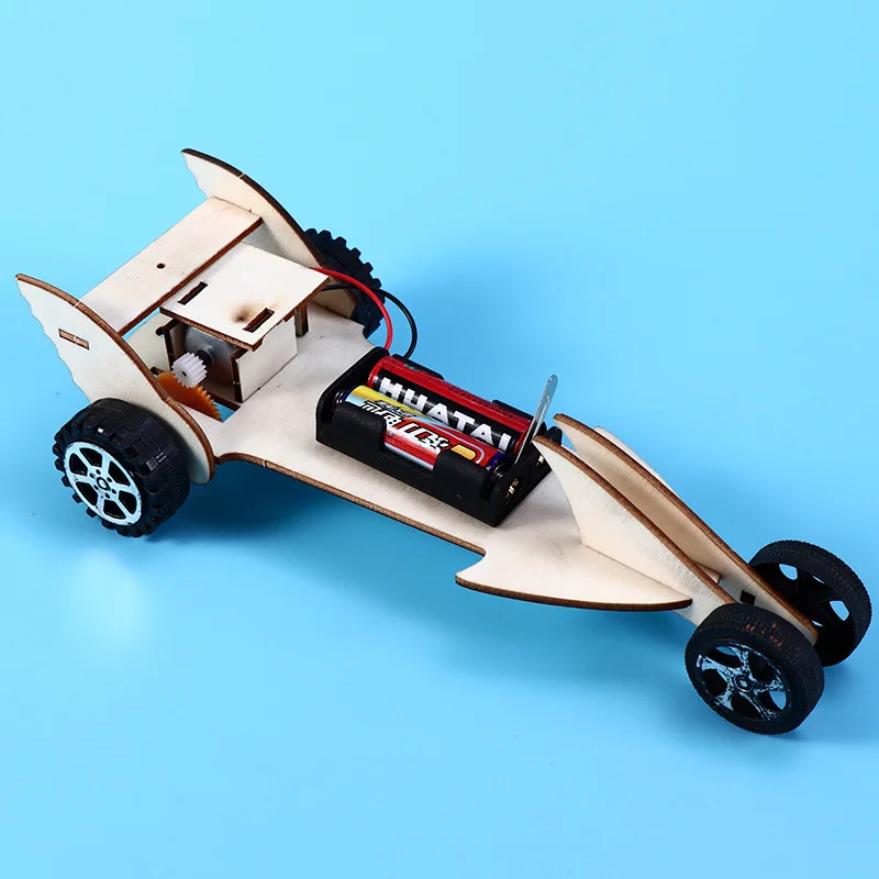 Kids-DIY-Kit-Racing-Car-Science-Experiment-Education-STEM-Toy ...