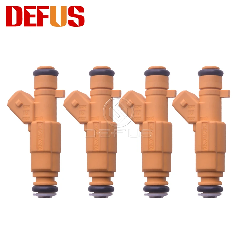 DEFUS 4pcs Fuel Injector Nozzle OE 0280156096 For V W G olf P olo Seat ...