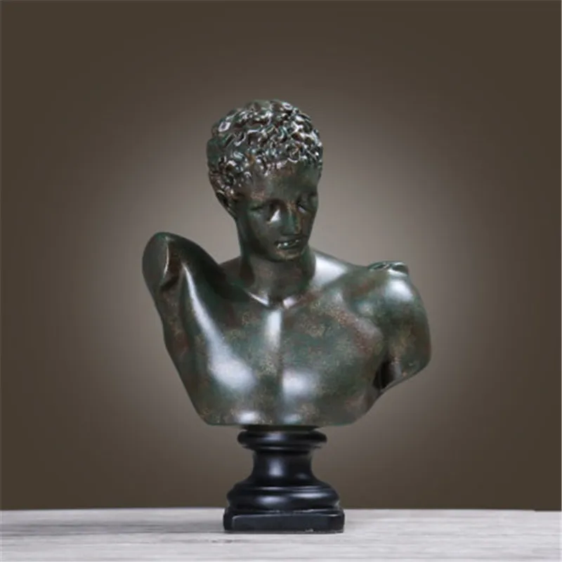 Euorpean Resin Gypsum Head Broken Arm Venus Sketch Figures Sculpture ...