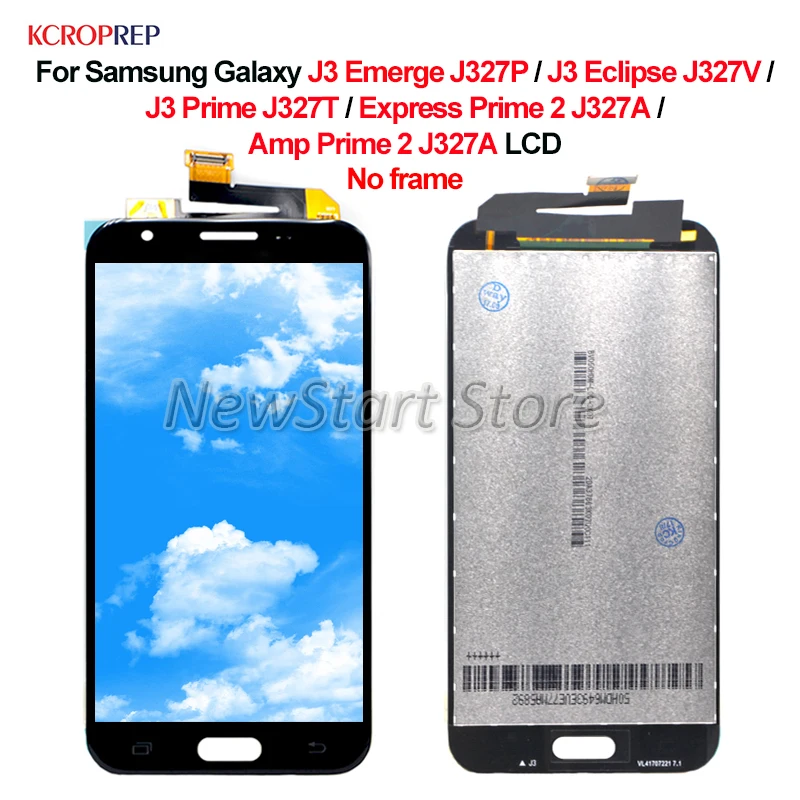 For-Samsung-Galaxy-J3-Emerge-J327P-J327A-J327-LCD-Display-Touch-Screen ...