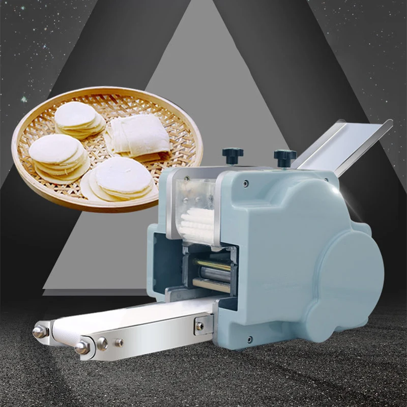 Fully Automatic Commercial Dumpling Skin Machine 220v Rolling Machine ...