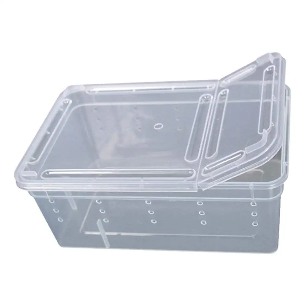 Reptile Breeding Box Breathable Feeding Container Snake Transport Live ...