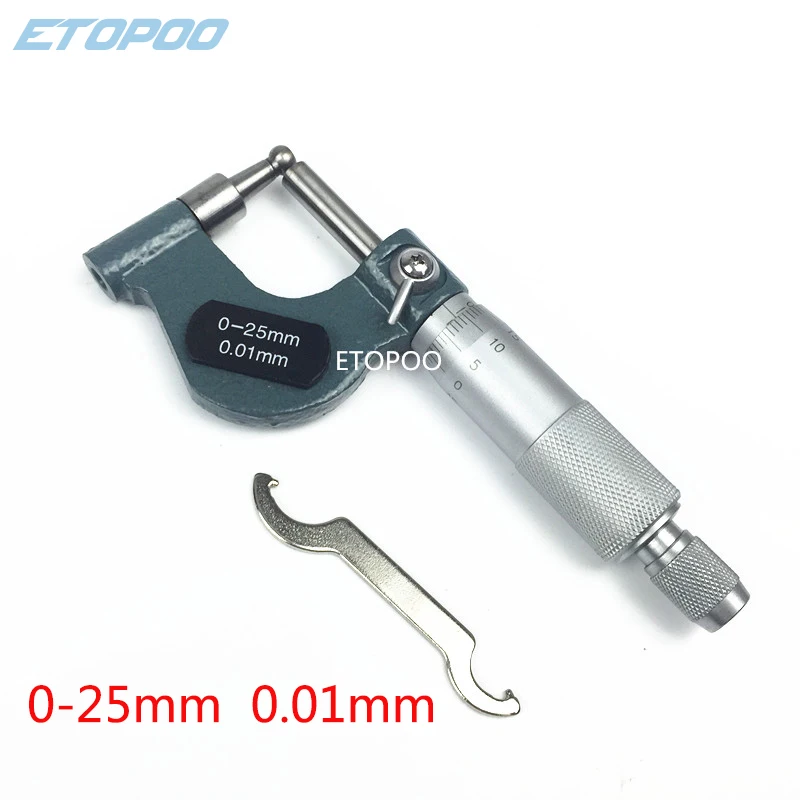 Factory-outlet-high-quality-0-25mm-Tube-Micrometer-drum-head-special-micrometer-wall-tube ...