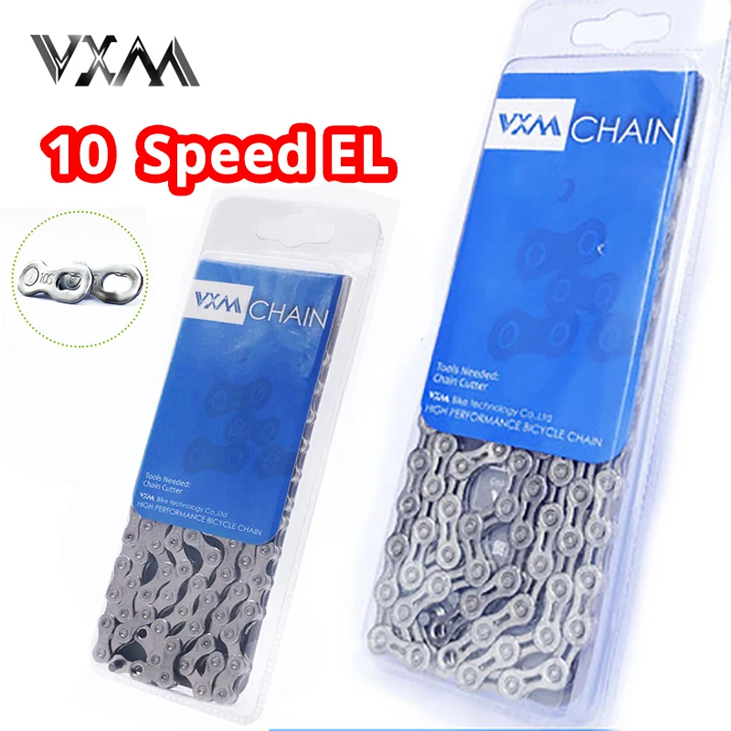 VXM cadena para bicicleta de montaña, ultraligero, con 10 velocidades ...