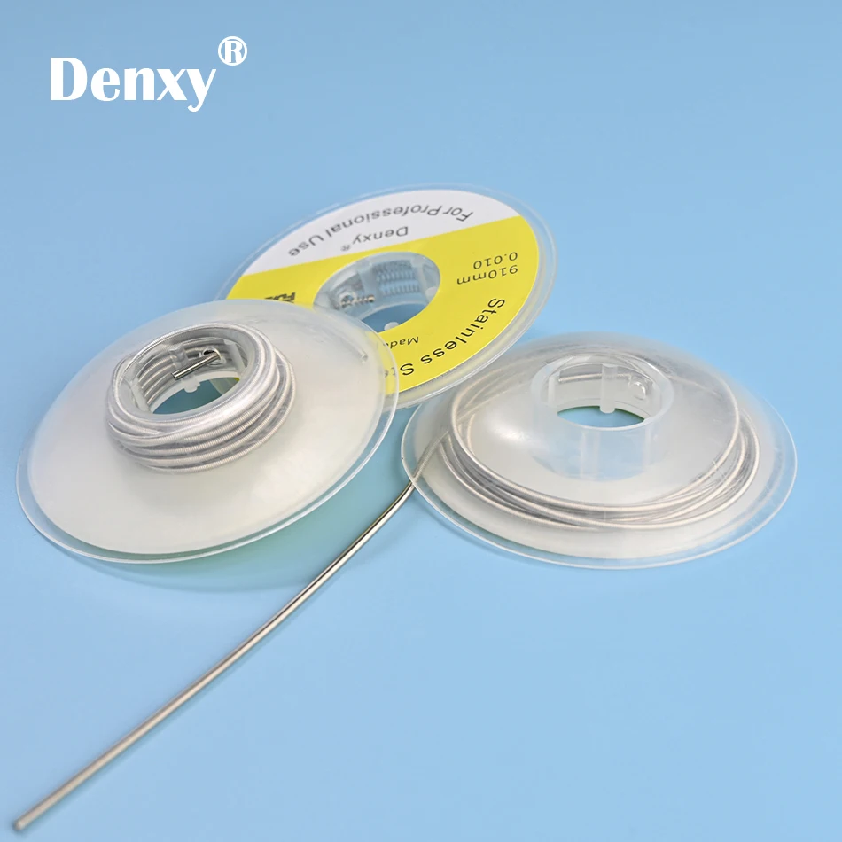 Denxy 4pcs Stainless Steel Close Spring Dental Coil Spring Closed ...