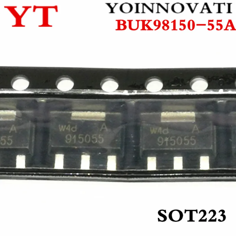 10pcs/lot BUK98150-55A BUK98150-55 BUK98150 915055 MOSFET N-CH 55V 5.5A ...