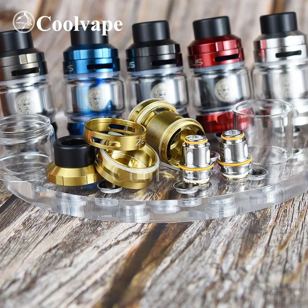 Zeus sub ohm tank 2ml/5ml zeus mesh coil rta sub ohm tank Vape vape ...