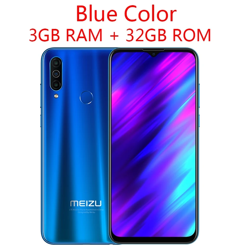 Новинка,, Meizu M10, глобальная версия, 3 ГБ, 32 ГБ, MTK P25, четыре ядра, 6,5 дюймов, HD ips ...