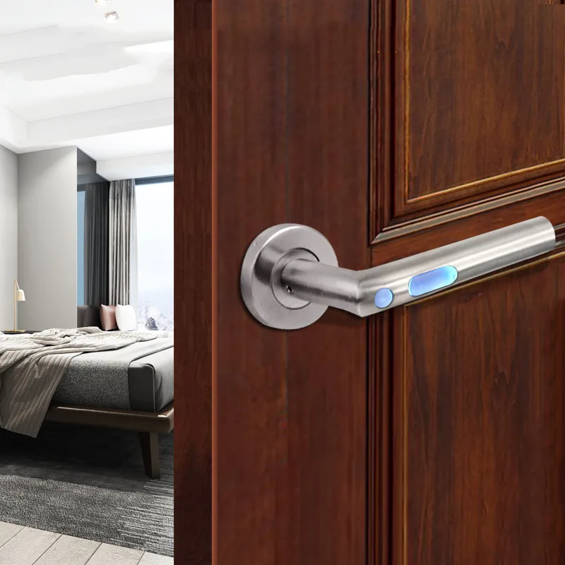 Generic Black-1PC One Side Door Handles For Interior Doors Outside ...