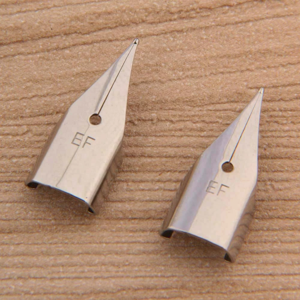 6pcs Fountain Pen Ef Or F Nib International Standard Fit For Hero 359 ...