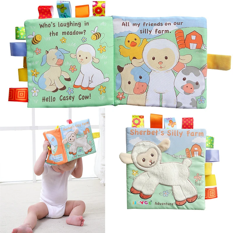 Baby-Cloth-Book-Toys-Early-Learning-Kids-Books-Infant-Puzzle-Story ...