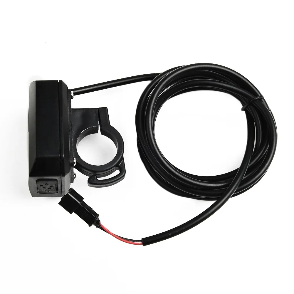 Electric-Bike-Bicycle-USB-Charger-Rubber-Output-5V-2A-For-Mobile-Phones ...