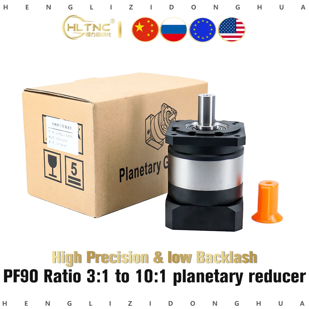 Pf90 Ratio 3:1 To 10:1 High Precision And Low Backlash Gearbox ...