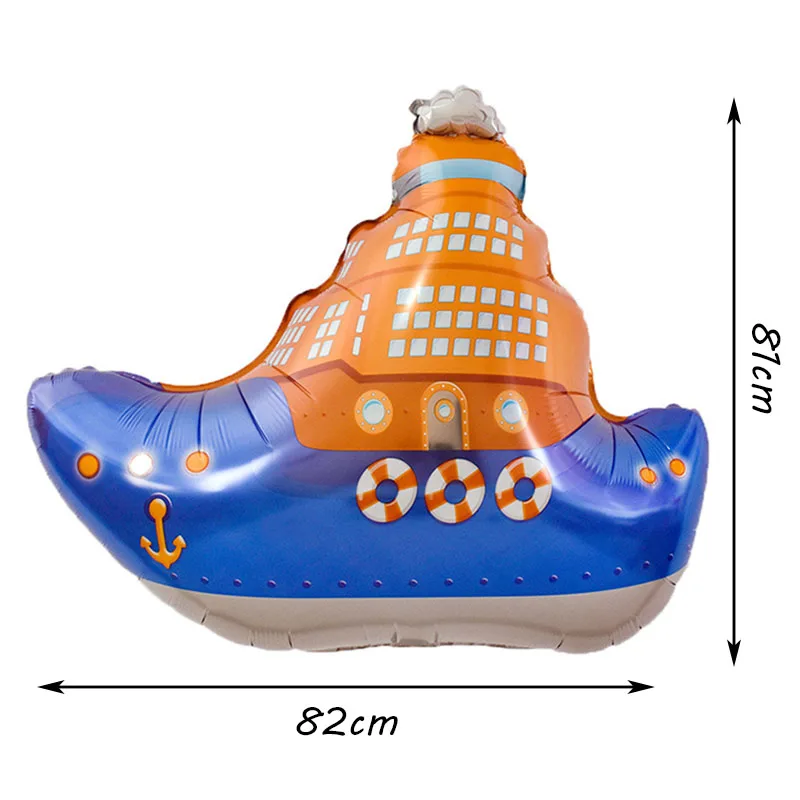 Aluminum Foil Boat Cartoon