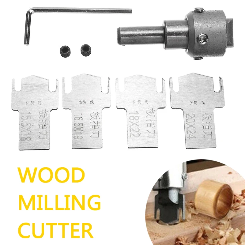 Wooden Thick Rings Maker Drill Bit Tools HSS Ring Milling Cutter Knife ...