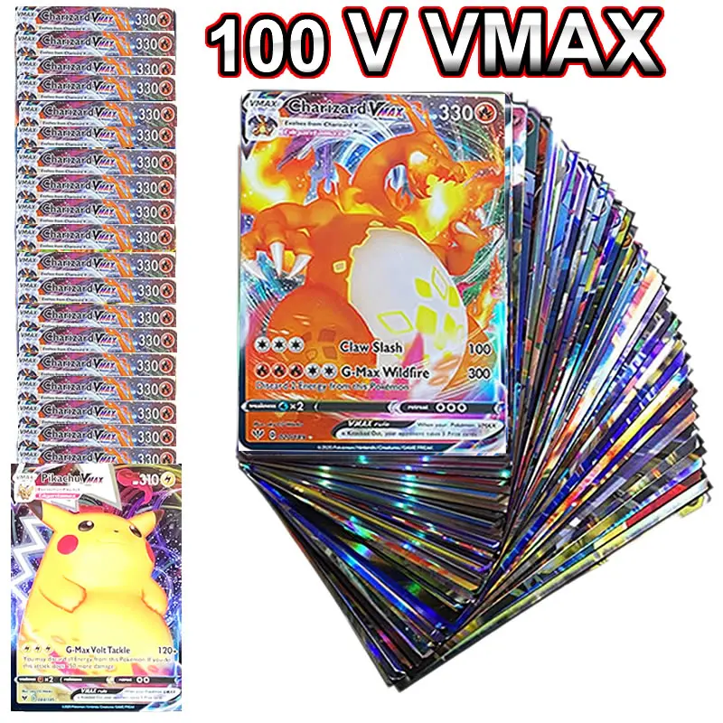 Pokemon Trading Card Game Vmax | Vmax V Pokemon Cards | Vmax Tomy ...