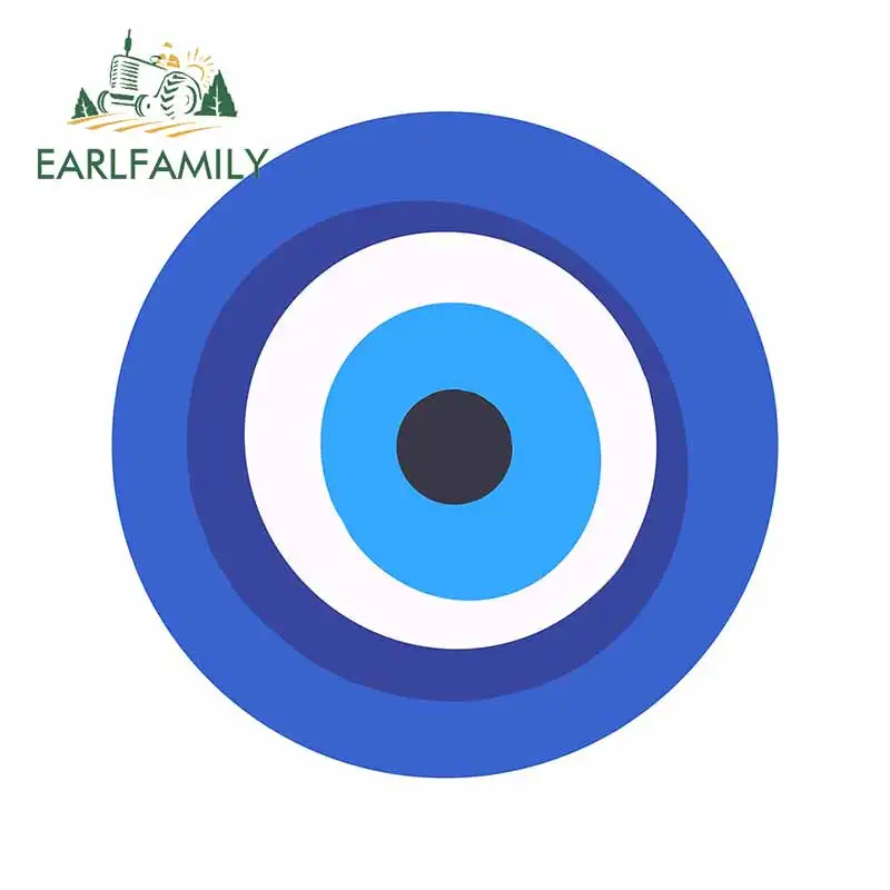 EARLFAMILY-13cm-For-Evil-Eye-Car-Graffiti-Sticker-Vinyl-Material-Decal ...