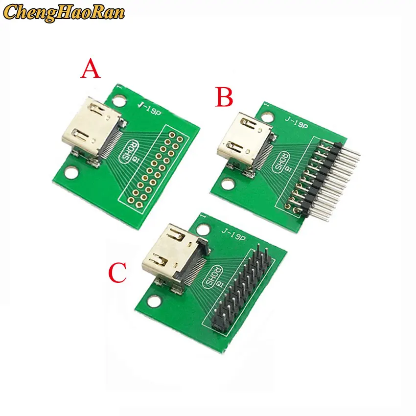 1Pcs-HDMI-Compatible-A-Type-19Pin-PCB-Board-Bond-Wires-Seals-HD-HDMI ...