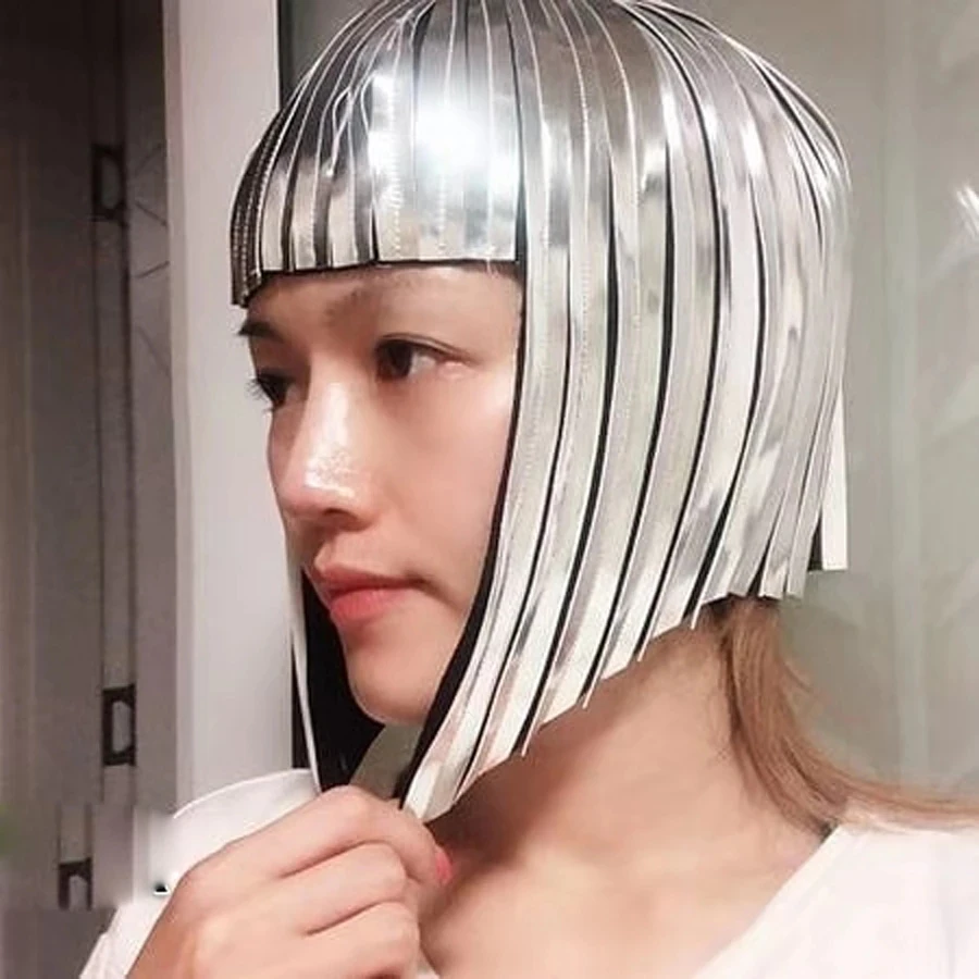 Bob-hairpiece-bobcut-headpiece-Cosplay-Cleopatra-metallic-wig-hairdress ...