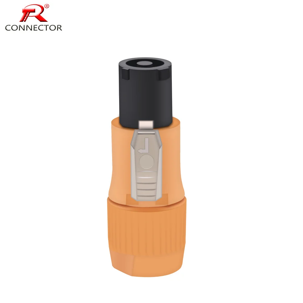 1PC-Waterproof-Powercon-Connector-20A-250V-3Pins-NAC3FCA-Power-Male ...