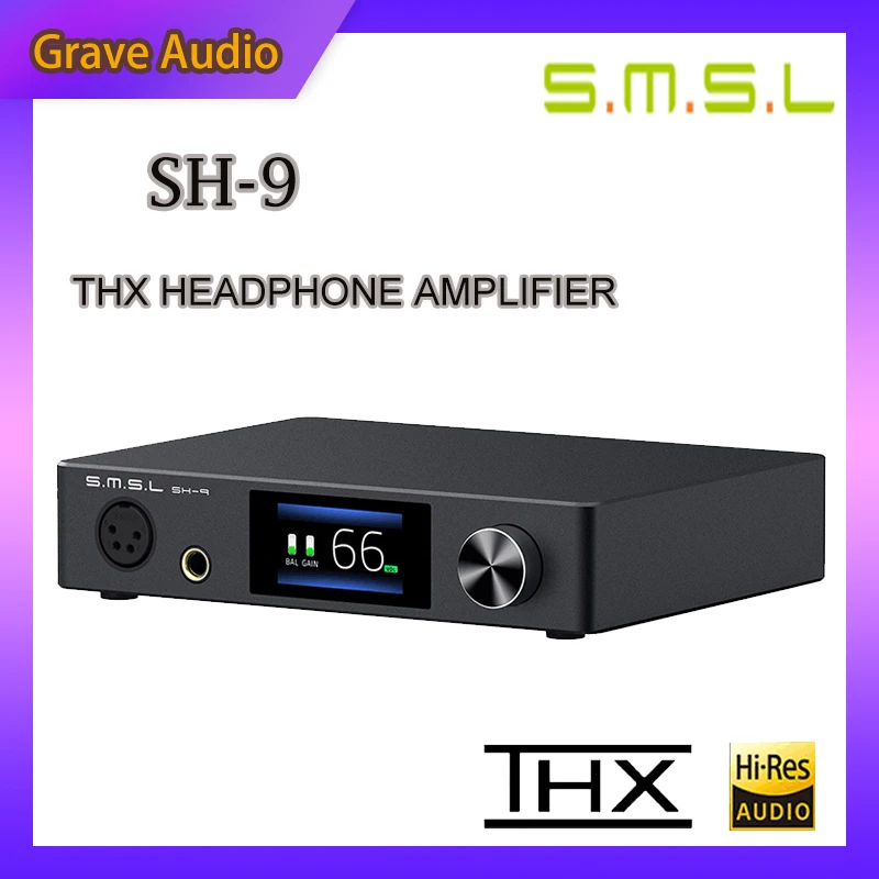 SMSL SH9 헤드폰 앰프 THX AAA 기술 RCA/XLR 입력 6.35MM DAC 밸런스드 헤드폰 앰프 SH9|헤드폰 앰프 ...