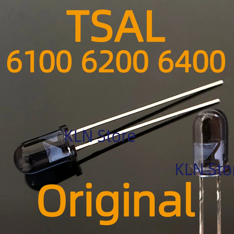 10pcs-TSAL6100-TSAL6200-TSAL6400-GaAs-GaAlAs-IR-Emitting-Diode-5MM-TSAL ...