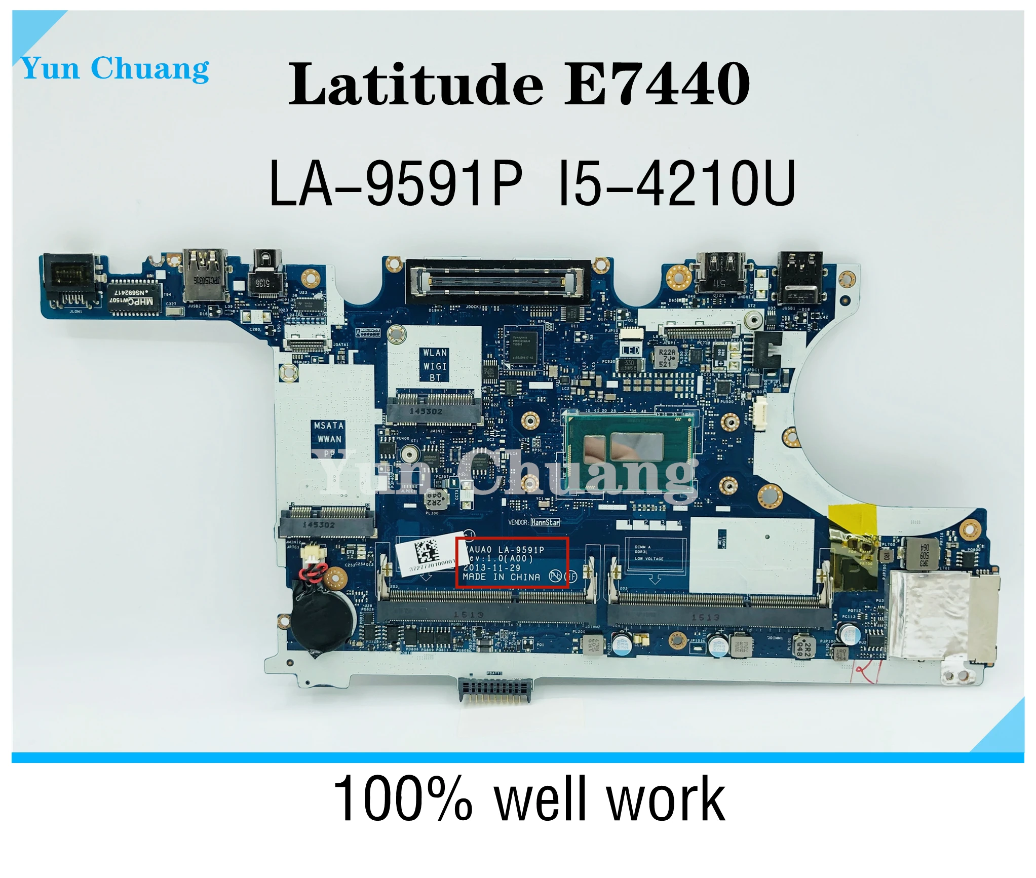 VAUA0-LA-9591P-Mainboard-For-DELL-Latitude-E7440-Laptop-motherboard-CN ...