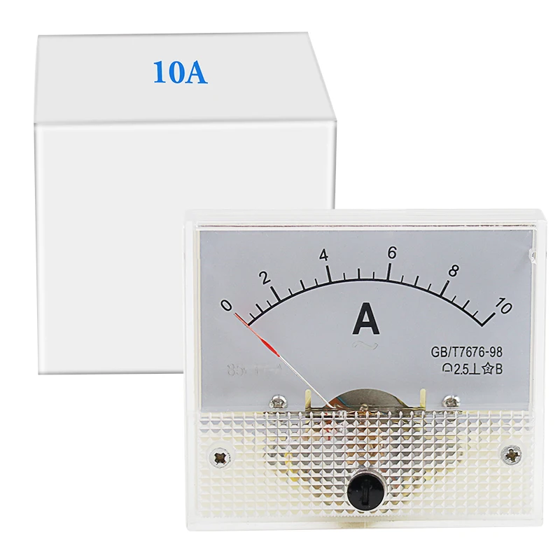 Dc 0-1a Analog Needle Panel Dc Current Ammeter 85c1 3 DC Ammeter Analog ...