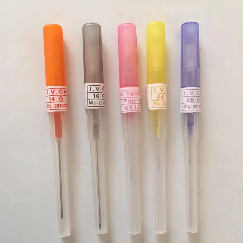 50Pcs Veterinary ทิ้ง IV สายสวน IV Cannula Intravenous Catheter เข็มฉีด ...