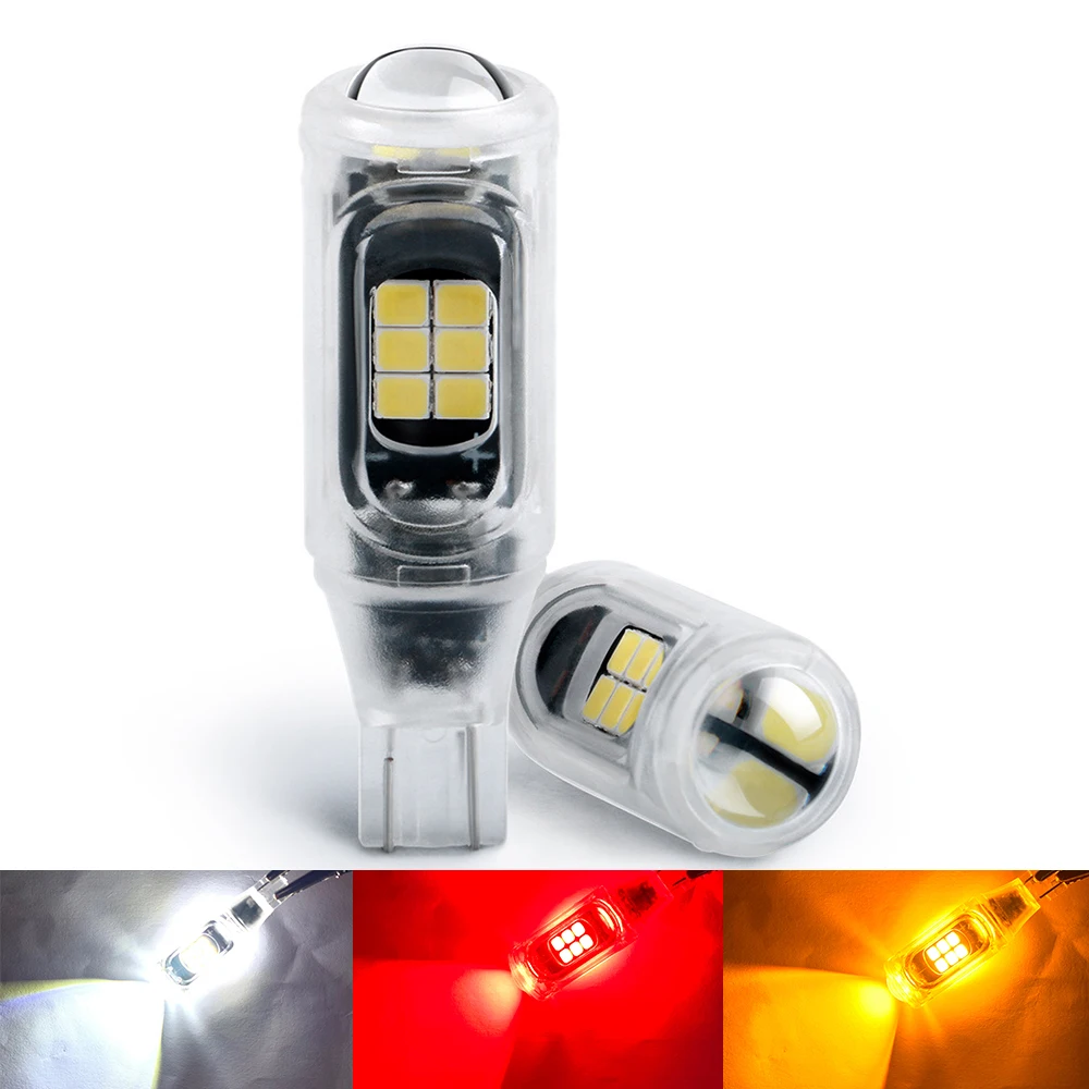 2pcs Canbus T15 T16 Led 921 W16W Bulb Car Backup Reverse Lights 1500lm ...
