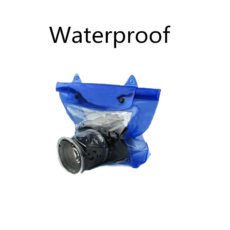 Waterproof Transparent Camera Case for Canon Nikon DSLR SLR Underwater ...