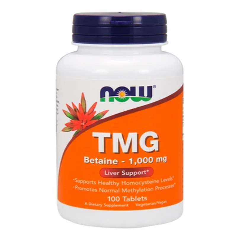 Free shipping Trimethylglycine 1000mg 100 tablets