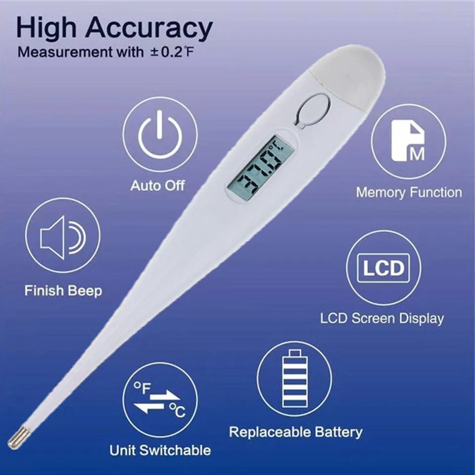 High Temperature Mouth Thermometer