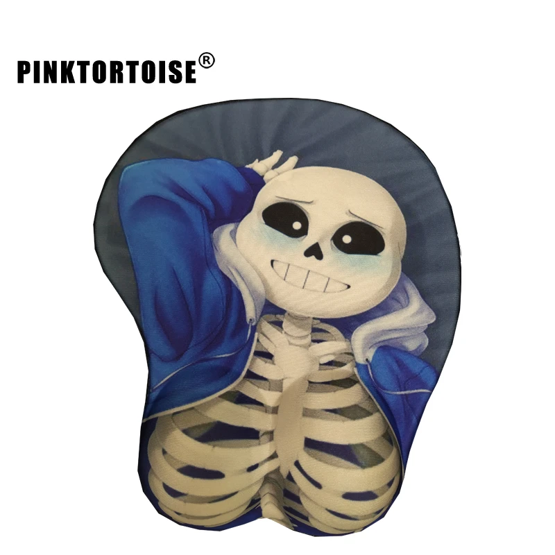Anime Sans Undertale Cosplay 3d Mouse Pad Soft Breast Chest With Wrist ...