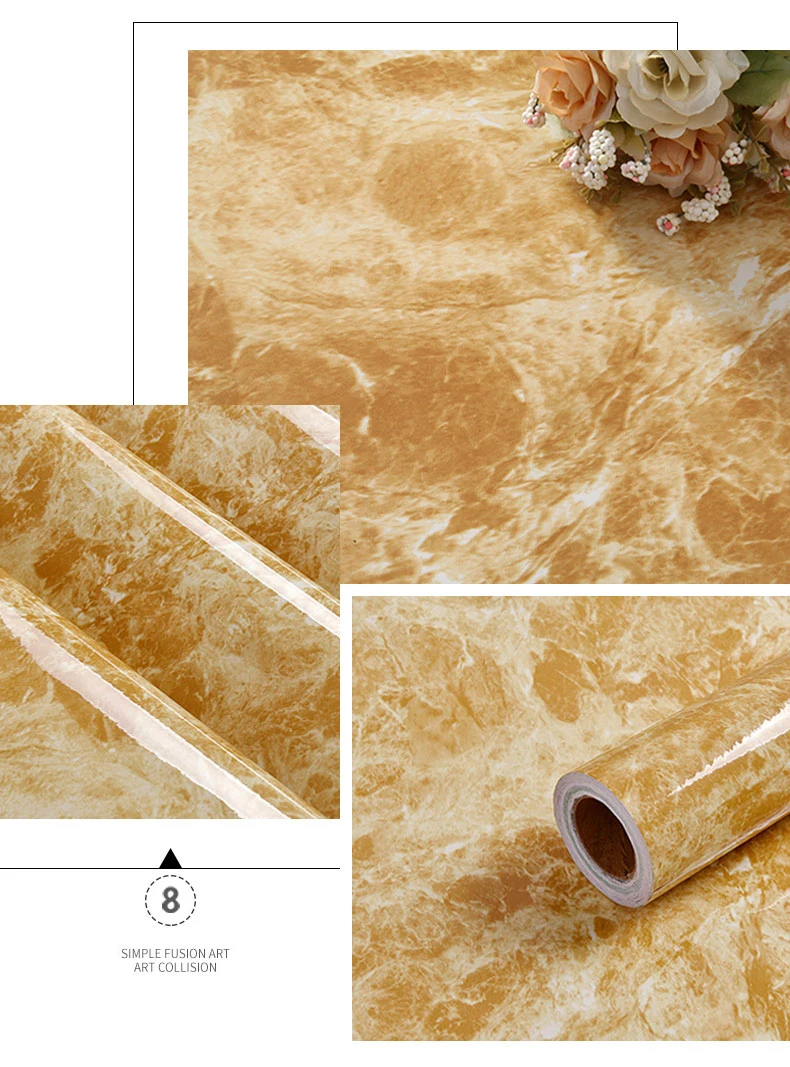 Papier peint,2-60CMX100CM--Papier peint PVC auto adhésif épais ...