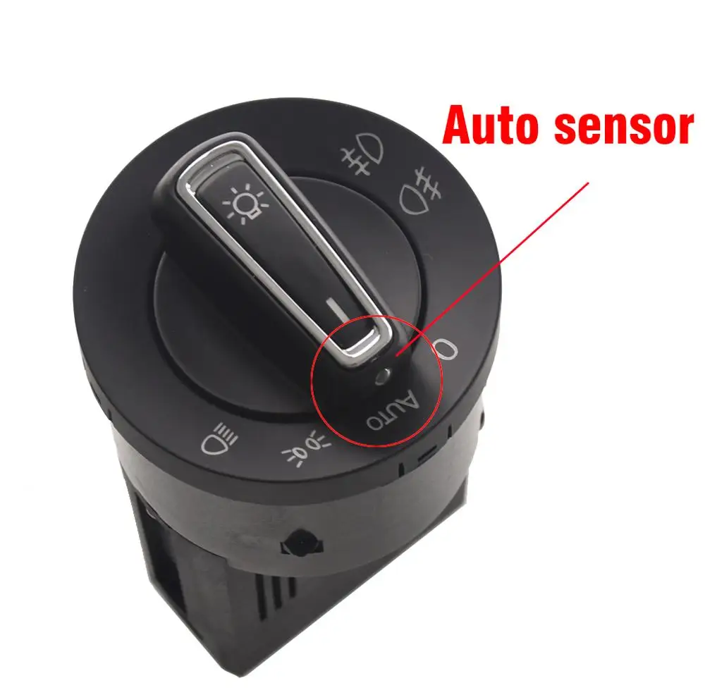 Car Headlight Fog Lamp Switch Headlamp Switch Car Accessorie For VW ...