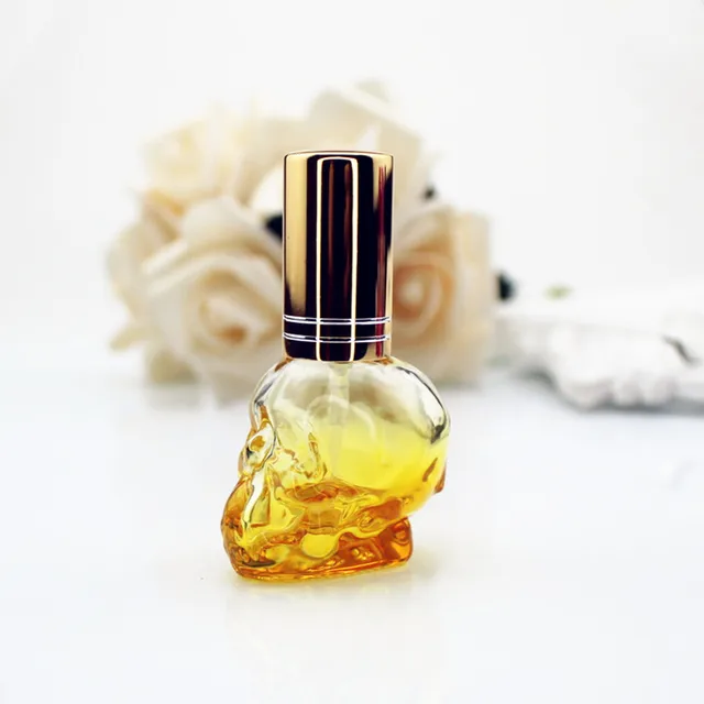 1PC 8ml Skull Design Perfume Bottle Portable Travel Perfume Atomizer ...