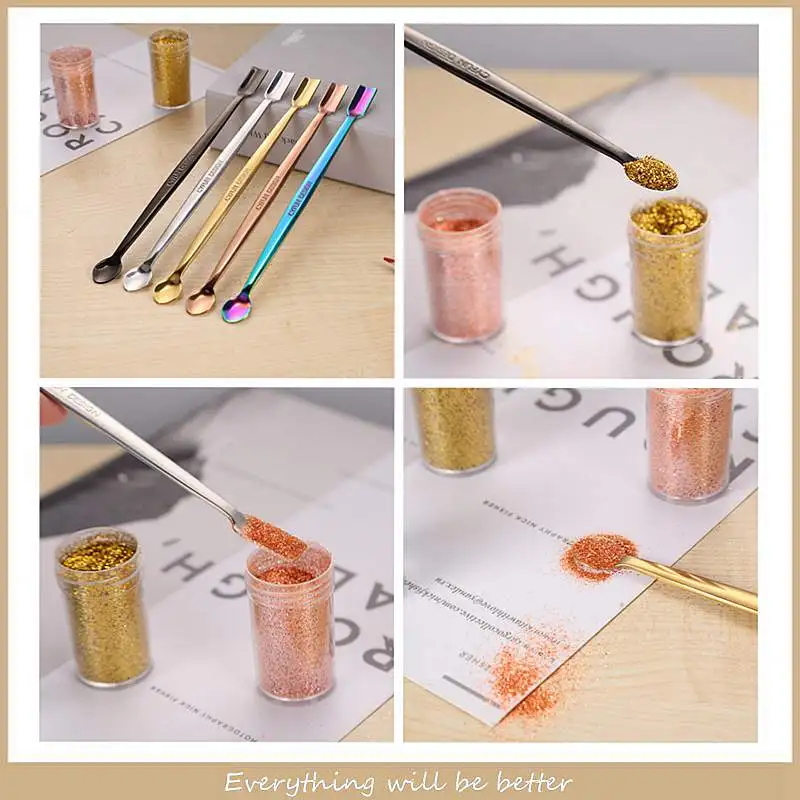 Craft-Spoons-Used-To-Work-with-Glitter-Embossing-Powders-sequins ...