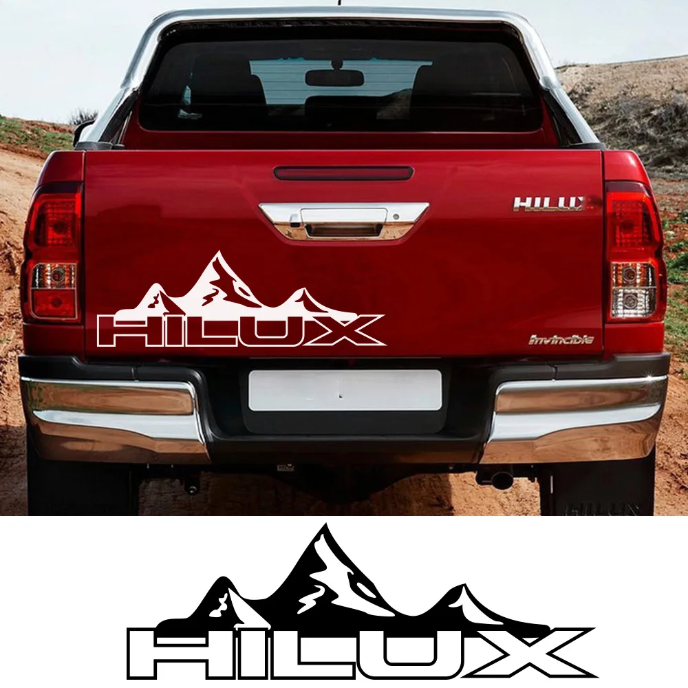 Enhancing Your Toyota Pickup with Camper-Inspired Vinyl Stickers