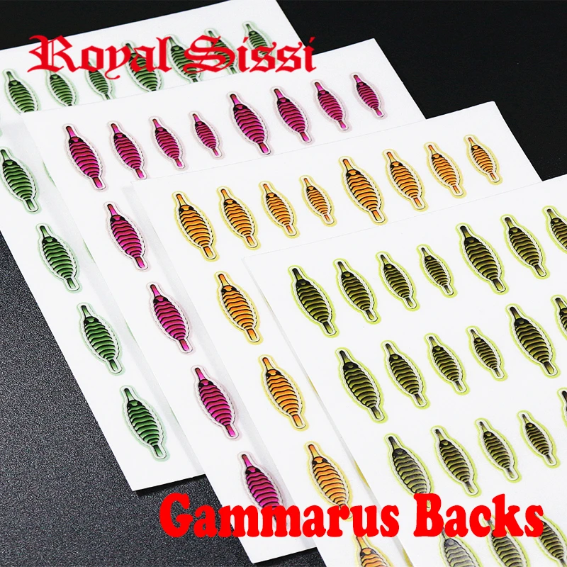 Royalsissi 160pcs Set Fly Tying Scud Gammarus Backs 4sizes Assort ...